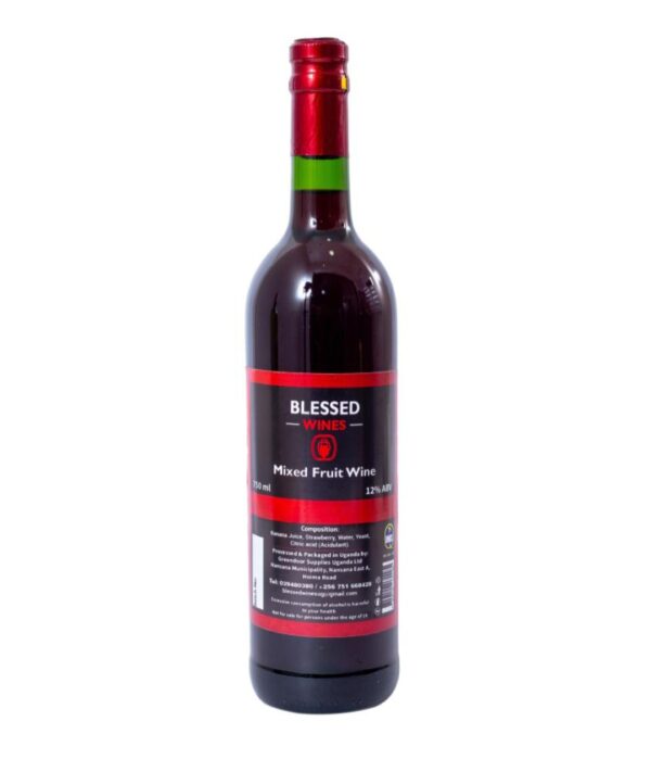 Blessed Sweet Red Wine- 750ml | Africa To World